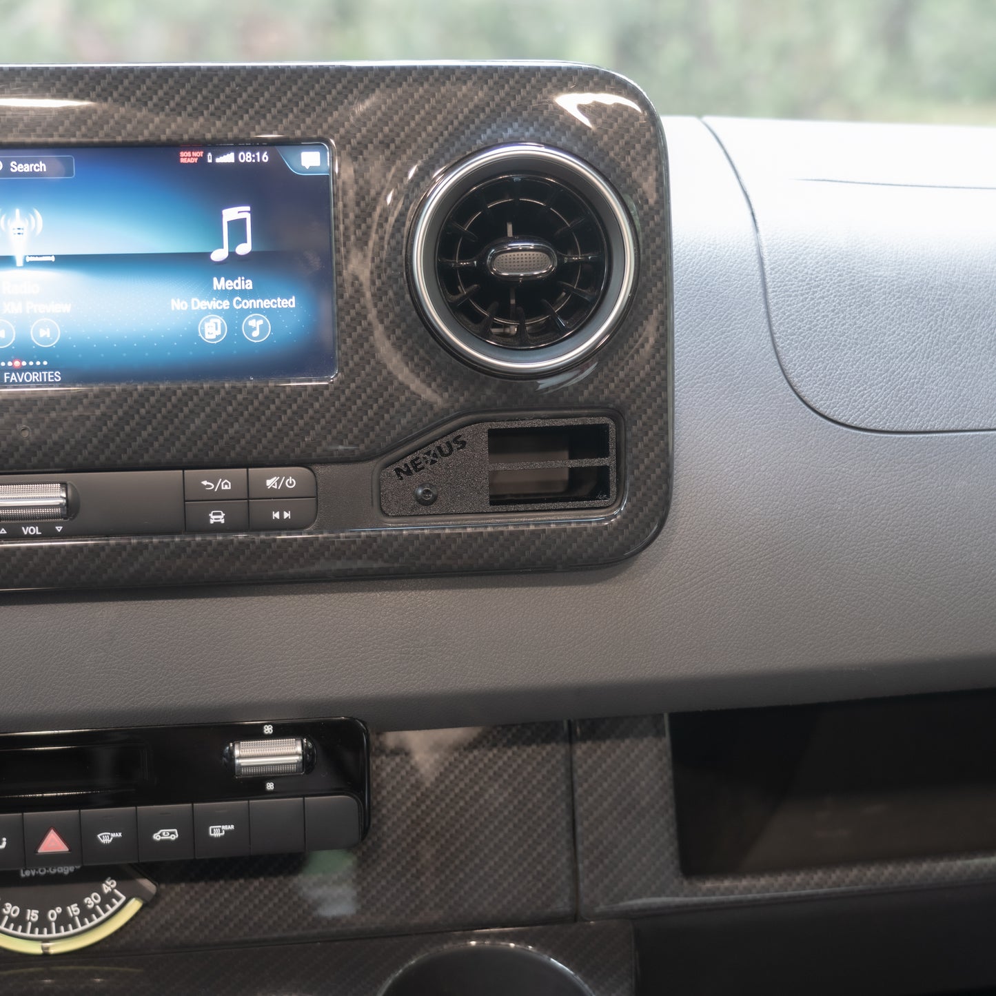 NEXUS Smartphone Cubby Adapter for VS30 Mercedes-Benz Sprinter Vans an ...