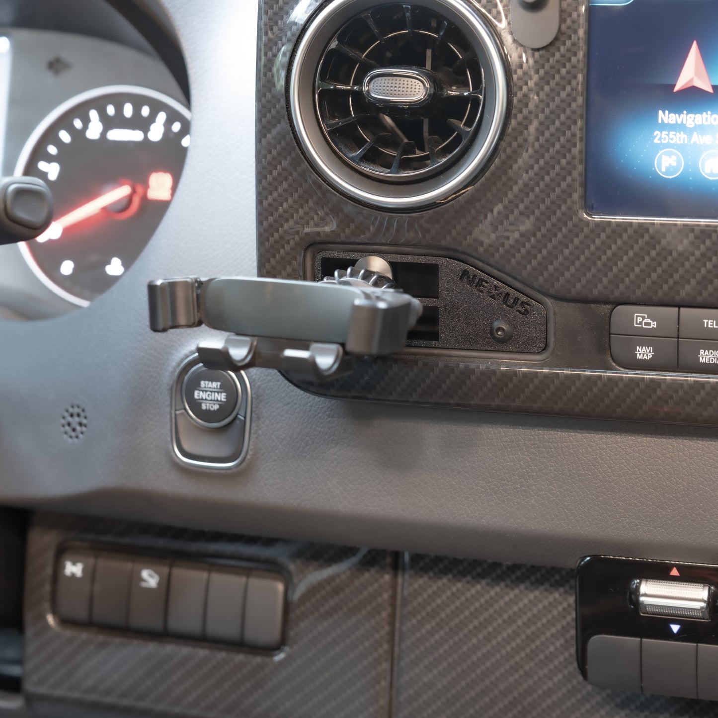 NEXUS Smartphone Cubby Adapter for VS30 Mercedes-Benz Sprinter Vans an ...