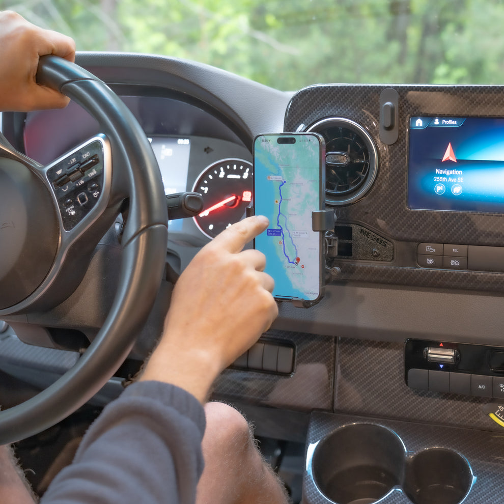 NEXUS Smartphone Cubby Adapter for VS30 Mercedes-Benz Sprinter Vans an ...